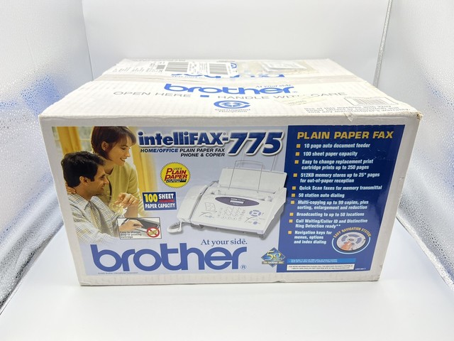 Brother IntelliFax-775 Plain Paper Fax Machine for sale online | eBay