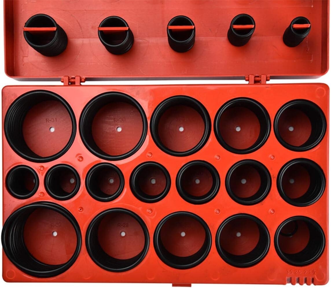 419pc Universal Metric Rubber Seal Oil O Ring Assortment Set 32 Size o ...