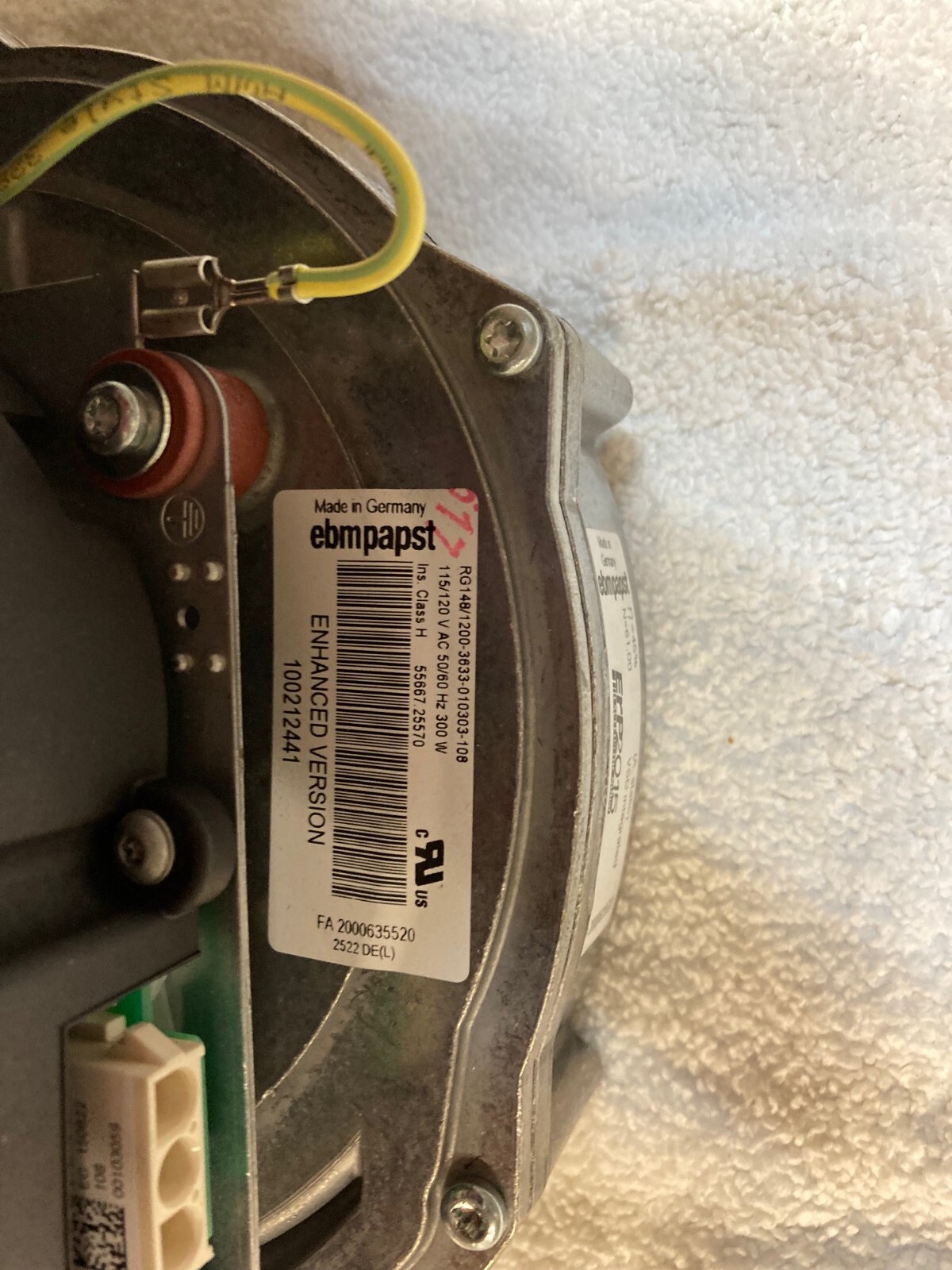 AO Smith Enhanced Blower Assembly 100271923 for sale online | eBay