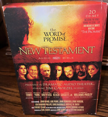 The word of promise collectors edition new testament audio Bible | eBay