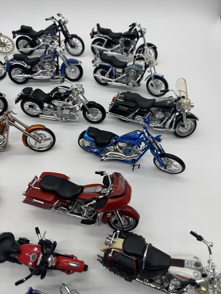 Harley Davidson Die-Cast Motorcycles & More (LOT OF 30 Bikes) See ...