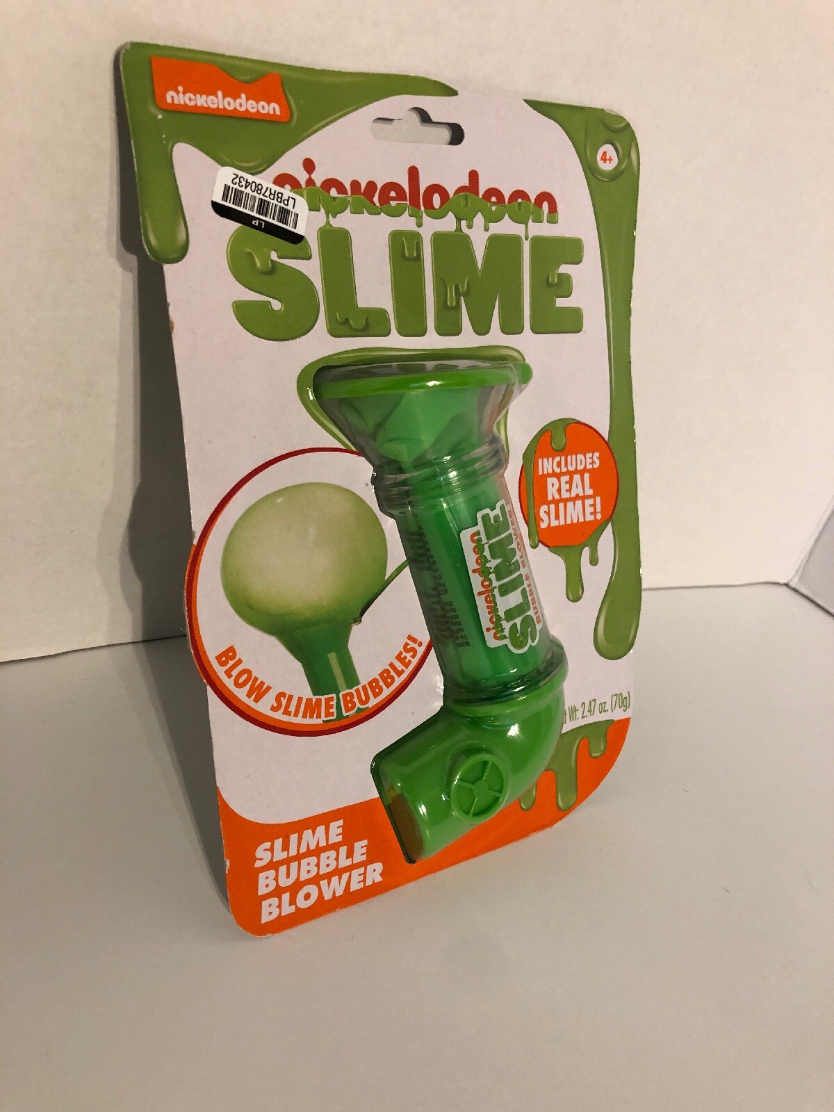 Nickelodeon Slime Bubble Blower Includes Real Slime New in Package C1 ...