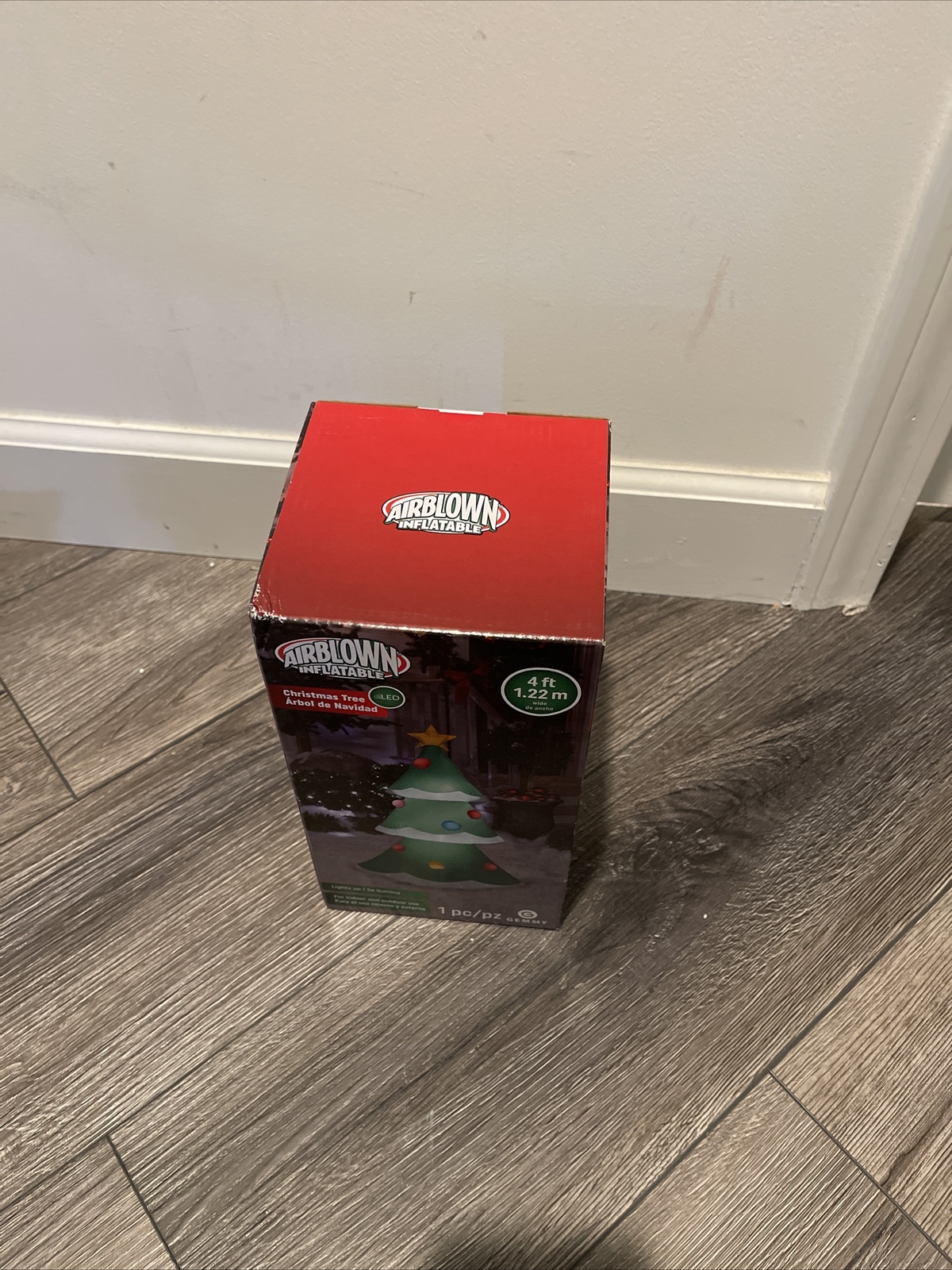Gemmy Airblown Inflatables 4 Foot Christmas Tree in Box NEW | eBay