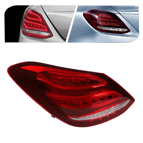 Left Driver Side Tail Light For 2015-18 Mercedes-Benz C-Class W205 LED ...