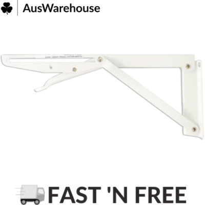 Spring Loaded Folding Shelf Bracket Support 90 Degree Wall Mounting ...