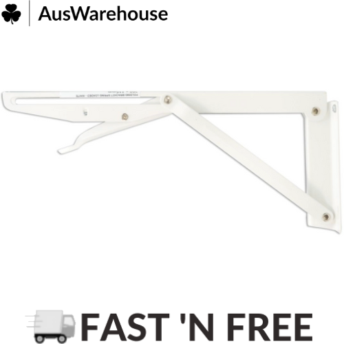 Spring Loaded Folding Shelf Bracket Support 90 Degree Wall Mounting ...