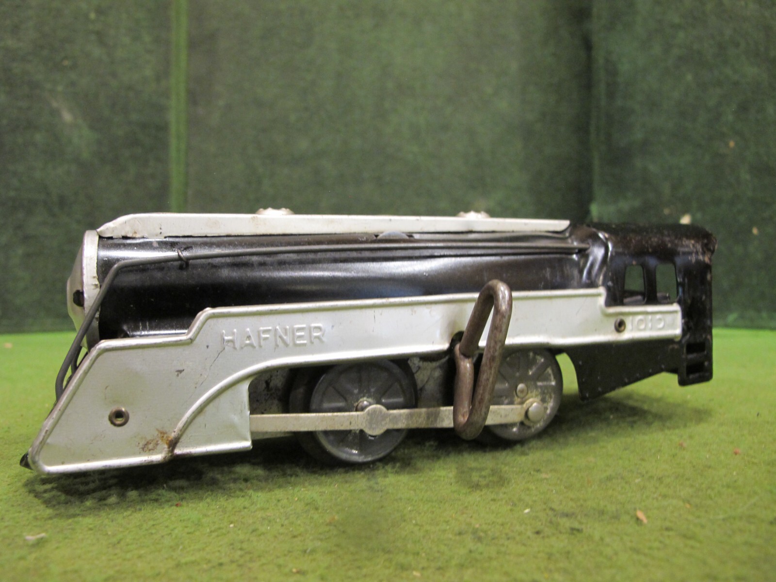 Hafner #1010 Mechanical Wind-up Steam Locomotive. Working | eBay