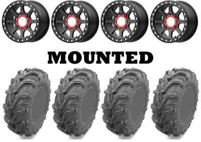 Kit 4 EFX MotoMax 27x10-14/27x12-14 on KMC KS234 Addict 2 Beadlock ...