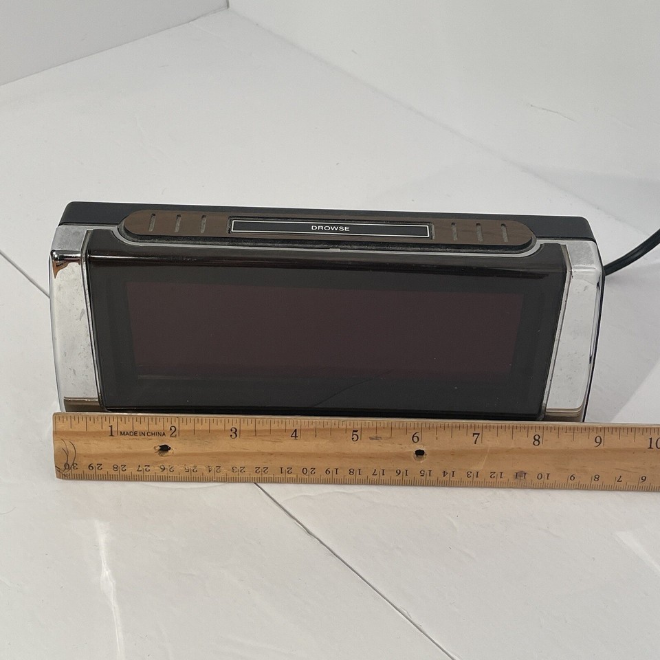 Vintage Ken-Tech Digital Clock Faux Wood Grain Model T-2018 Tested ...