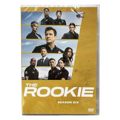 THE ROOKIE the Complete Season 6 (DVD - 3-Disc Set) Rookie TV Series ...