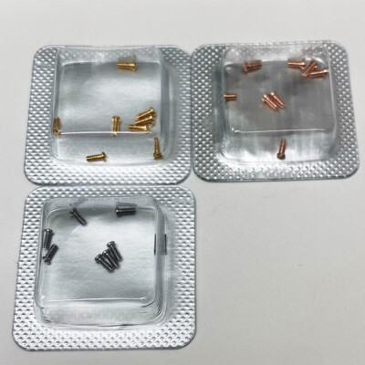 Men 3x1mm Watch Back Cover Screws Slotted Screws Watch Part for Cartier ...