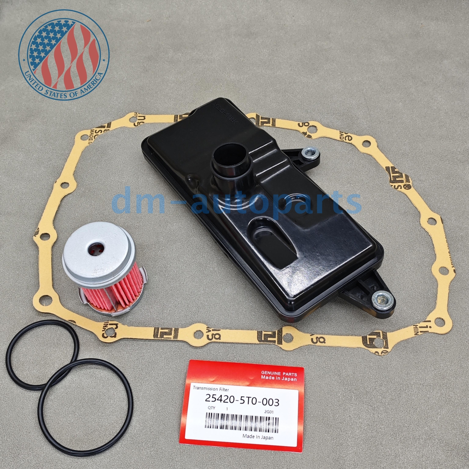 New 21814-5T0-000 Transmission Filter Kit Fits Honda Civic HR-V 1.5 1.8 ...