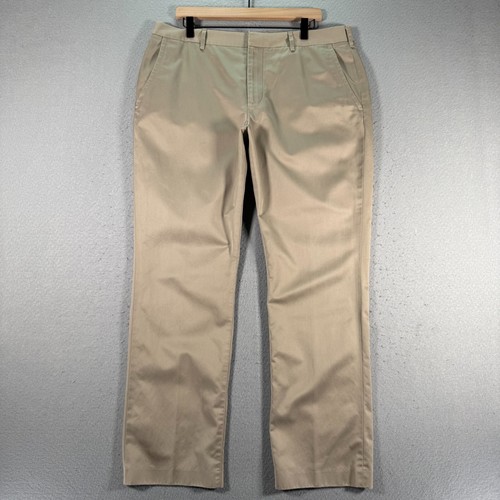 Bonobos Wednesday Dress Pants Men 36x30 Beige Classic Straight Leg ...