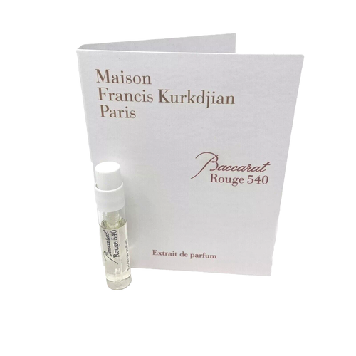 Maison Francis Kurkdjian Baccarat Rouge 540 Extrait de Parfum Travel ...