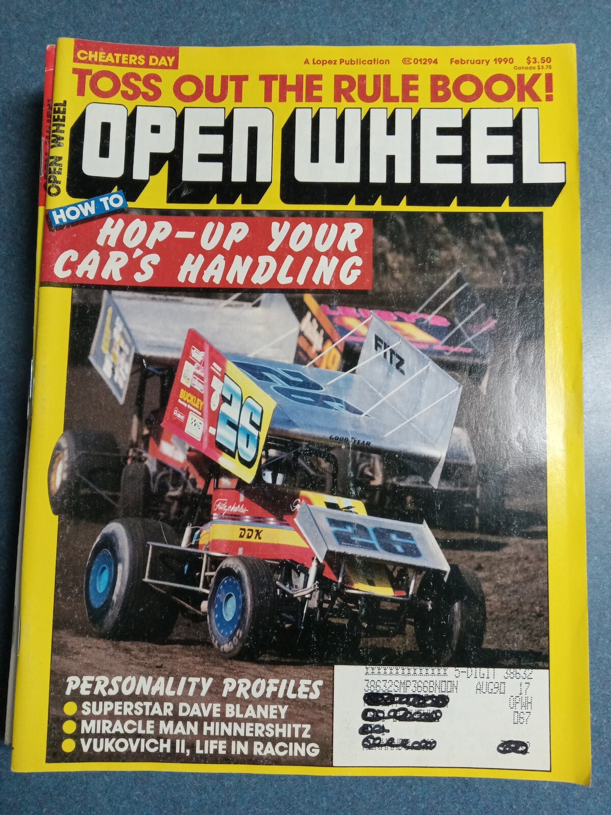 Open Wheel Magazine February 1990 | eBay