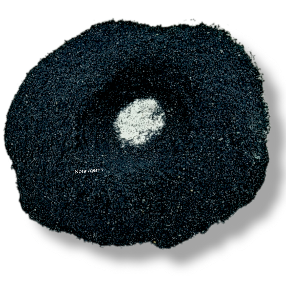 Crushed Black Tourmaline Gemstone Powder For Stone Inlay Woodworking ...
