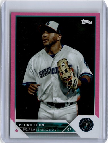 2023 Pro Debut Pink Pedro Leon 74/199 (B32) Astros | eBay