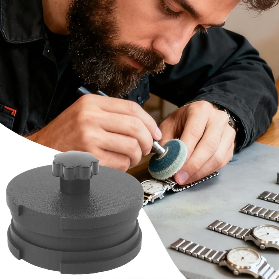 Watch Strap Polishing Tool - Adjustable Fixture, Watch Band Repair Jig ...
