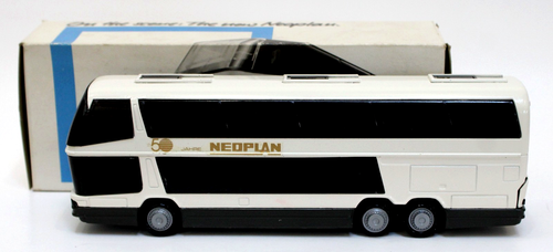 NZG 280 Neoplan Bus 50th Anniversary Promo 1:50 West Germany boxed 1985 ...