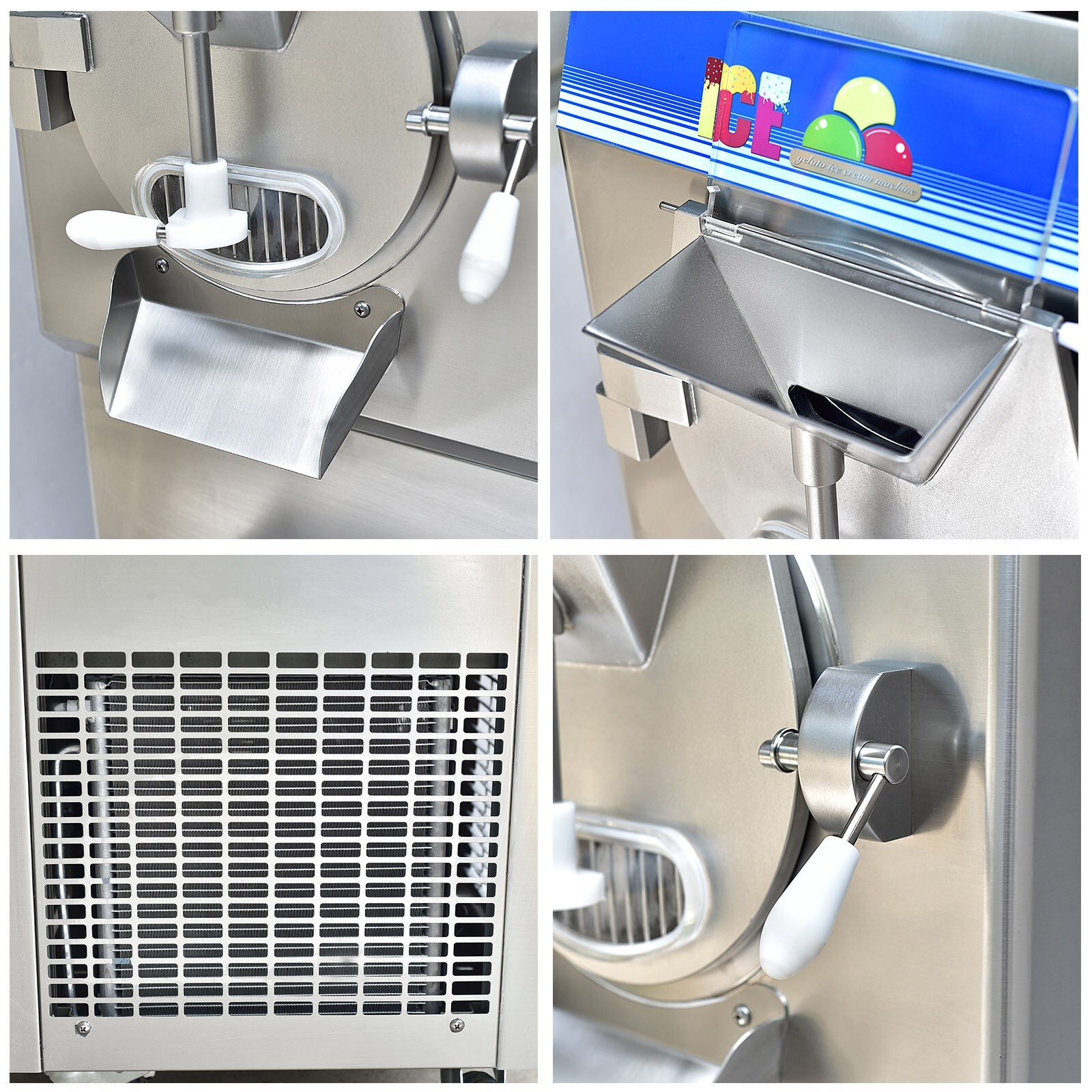 Commercial ETL Italian ice machine water ice machine 30-40L/hours | eBay