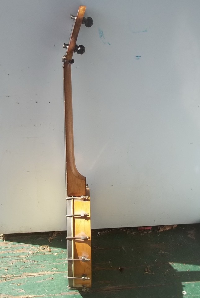 Antique Waverly Tailpiece Vintage Tenor Banjo 18 Fret 4 String | eBay
