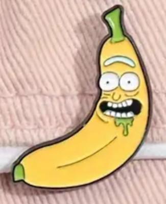 Rick and Morty banana pin - cartoon animation - FREE SHIPPING | eBay