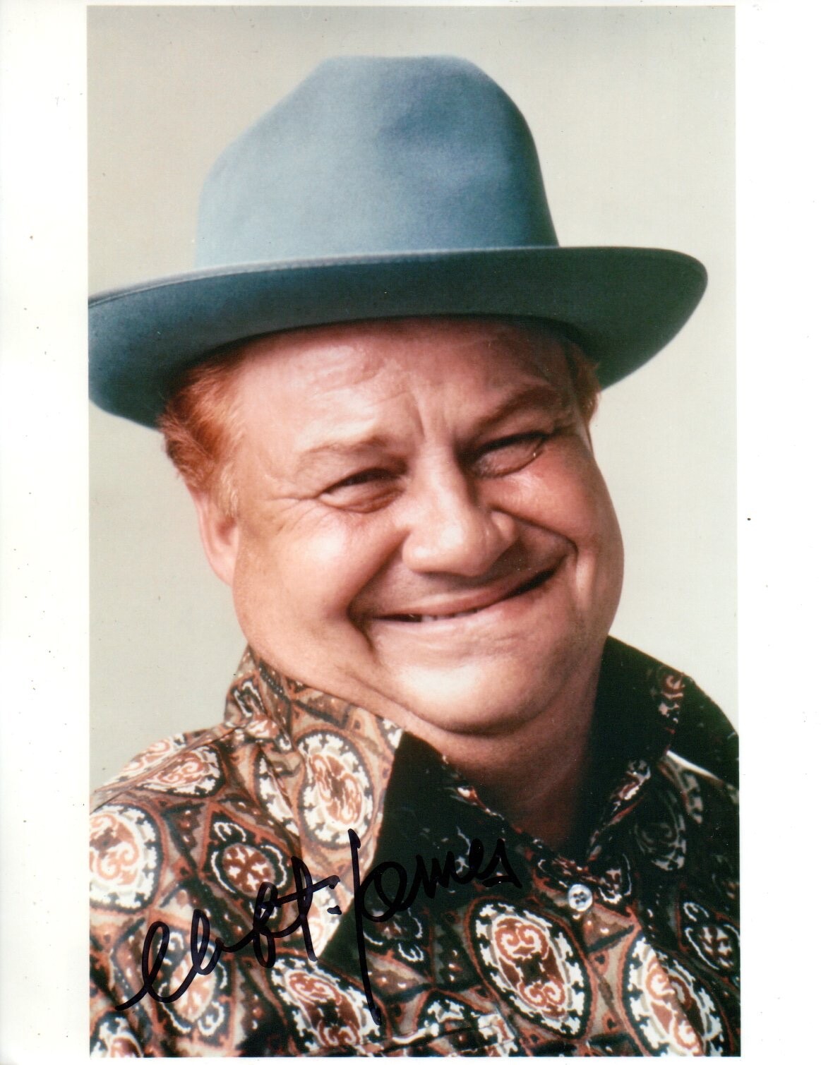 CLIFTON JAMES 007 JAMES BOND AUTOGRAPH J.W. PEPPER THE MAN WITH GOLDEN ...