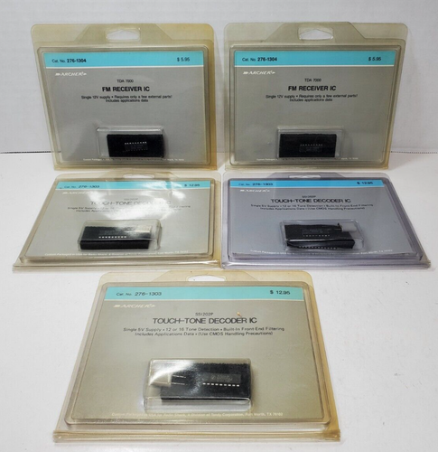 LOT 5 Archer IC FM Receiver & Touch-Tone Decoder | eBay