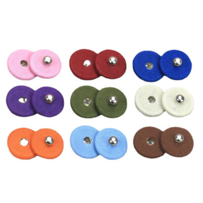 Sewing fabric covered Popper Metal snap Fasteners Buttons Press 14-25mm ...
