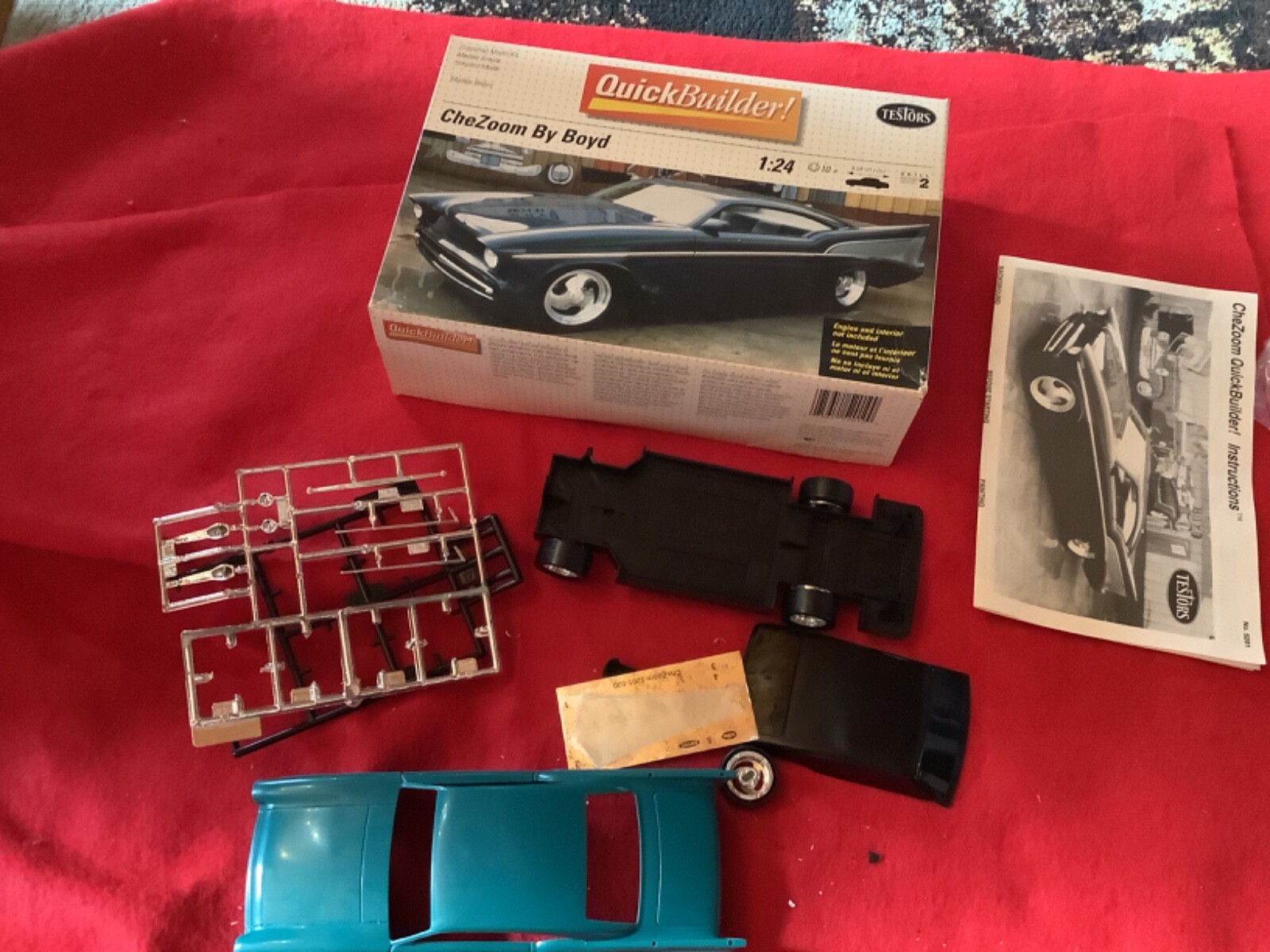 TESTORS Quick Builder CheZoom Simplified Model Kit 1;24 Scale 5201 open ...