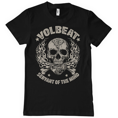 Officially Licensed Volbeat - Skull & Crossbones Mens T-Shirt | eBay