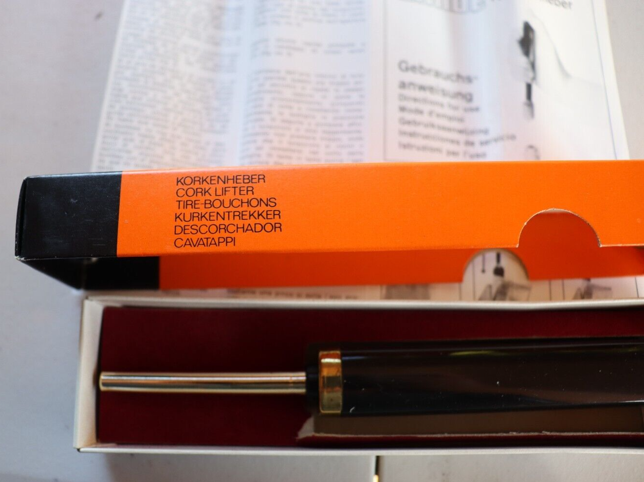 NIB Post 1945 to Pre 1989 Vintage West German EMIDE Cork Lifter ~ 7 ...