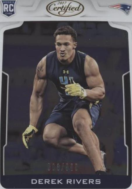 2017 Panini Certified - Rookies Derek Rivers #196 /999 (RC) for sale ...