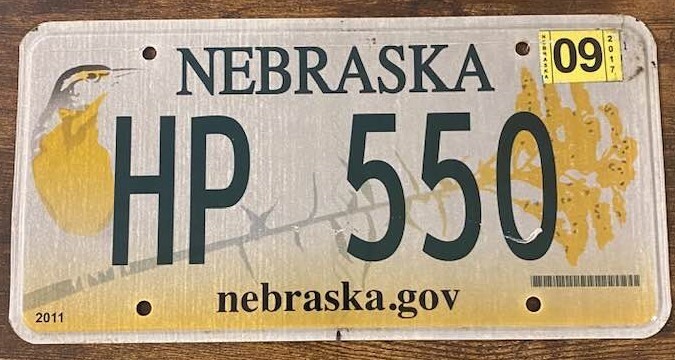 HP 550 Vanity License Plate 550 Horsepower HP Hot Rod Fast Car Sports ...