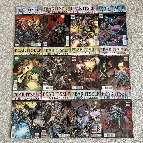 Marvel Comics FEAR ITSELF The Fearless #1-12 Complete Series 2011 | eBay