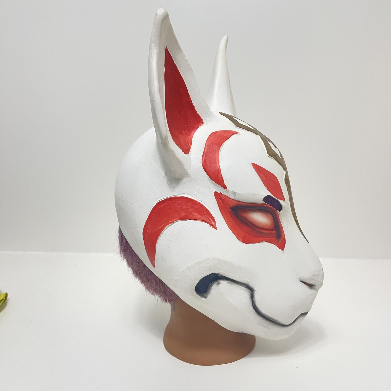 Fortnite Game Fox Drift Mask Latex Costume Cosplay Pa… - Gem