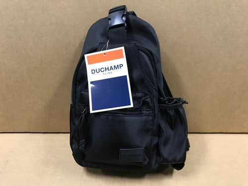NWT Duchamp London Black Sling Bag [16773-P] | eBay