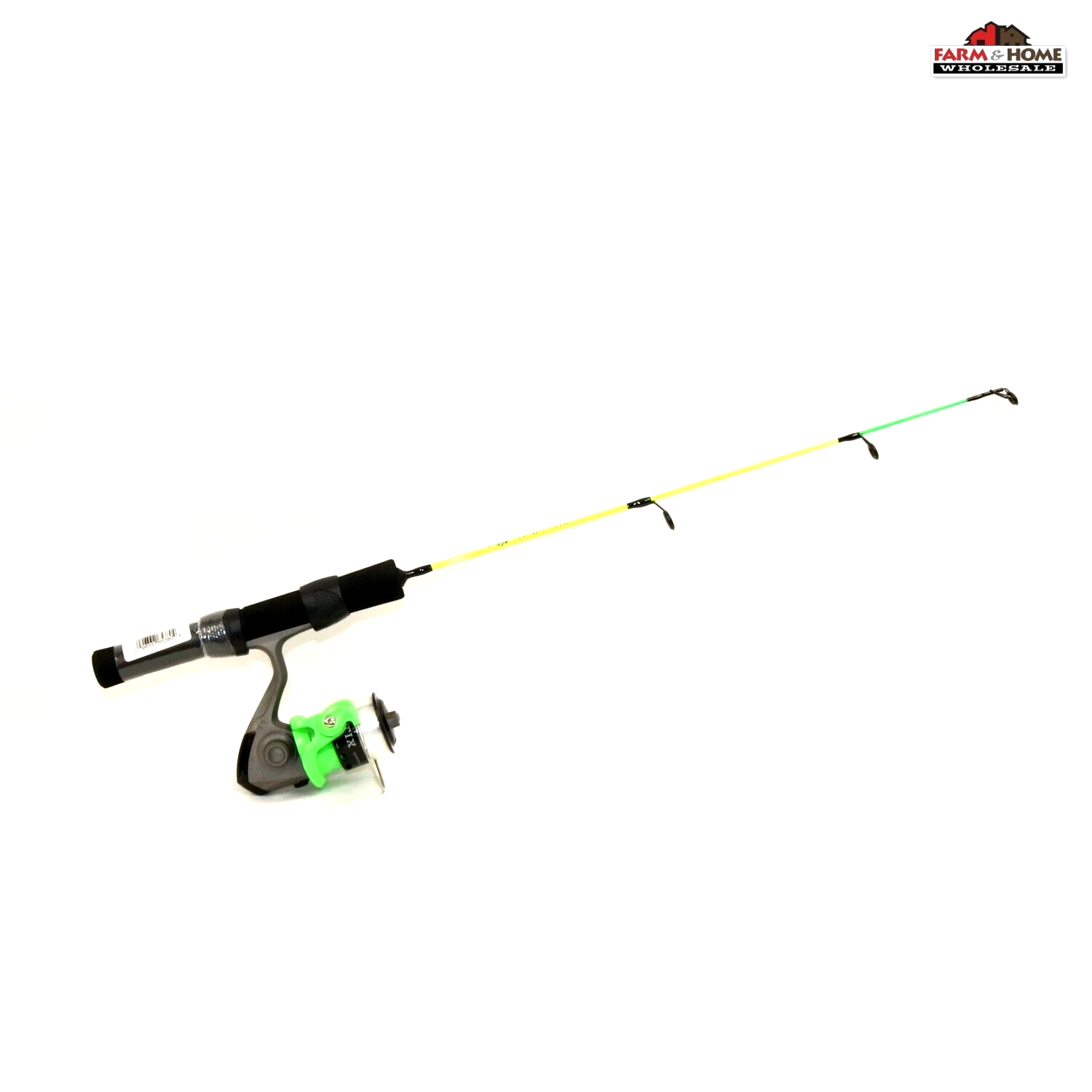 Micro-stix Ice Fishing Rod and Reel Combo MSC1 Orange/green for sale ...