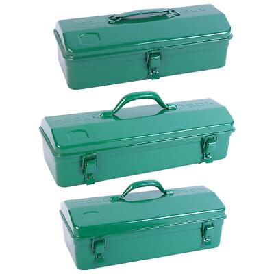 Metal Tool Box with Handle Tool Organizer Case Tool Container Tool ...