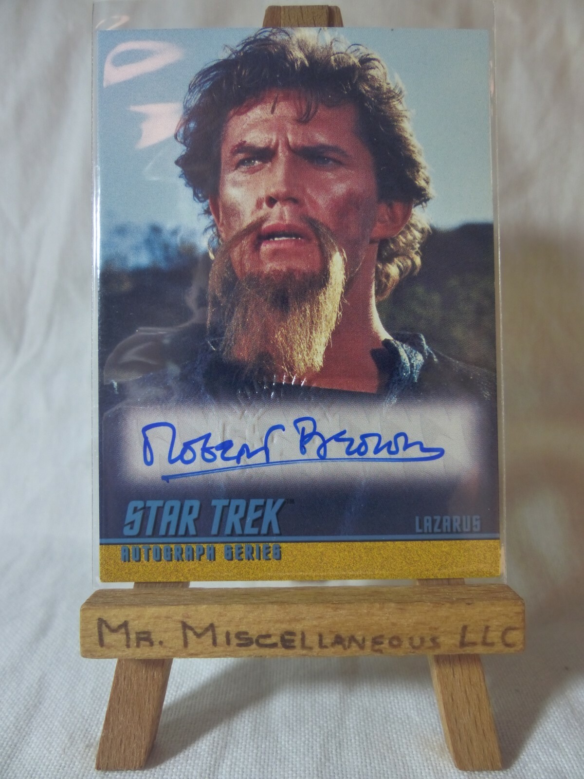Star Trek The Original Series season 1 autograph A9 Robert Brown ...