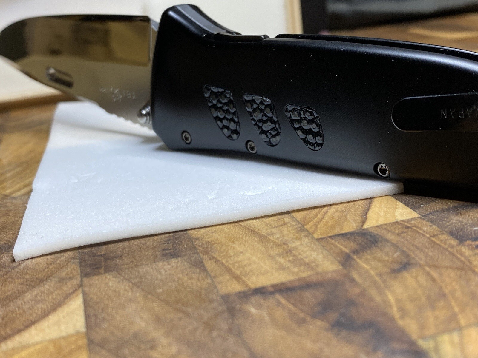 Rockstead TEI-ZDP Japanese Folding Knife 3.5" ZDP-189 Mirror Finish ...