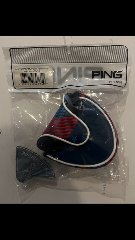 Ping Limited Edition Golf PUTTER COVER 2023 US Open Red Blue NEW ($45 ...