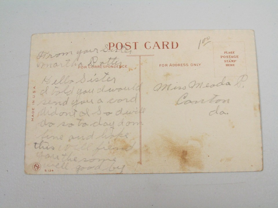 J1975 Postcard Dere is no place like Canton IA Iowa | eBay