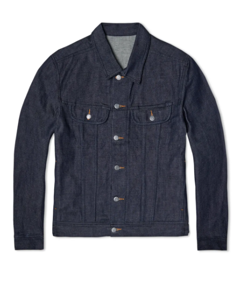 A.P.C. CLASSIC DENIM INDIGO MENS JACKET sz XXS | eBay