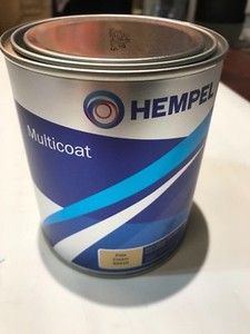 Hempel Paints Multicoat 750ML Boat Paint PALE CREAM MARINE YACHT ...