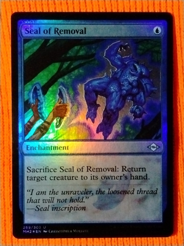 SEAL OF REMOVAL (FOIL-ETCHED) Modern Horizons 2 Magic MTG MINT CARD | eBay