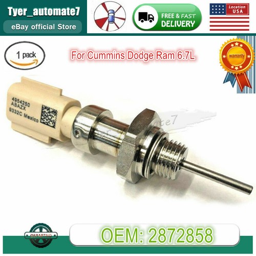 New Exhaust Gas Temperature Sensor 2872858 4954250 For Cummins Dodge ...