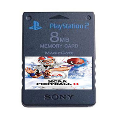 NCAA Football 2011 Real Name Roster Update File PlayStation 2 PS2 ...