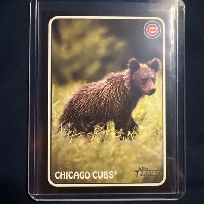 2024 Topps Heritage Chicago Cubs #75Z-7 ( Black Border Rare ) | eBay