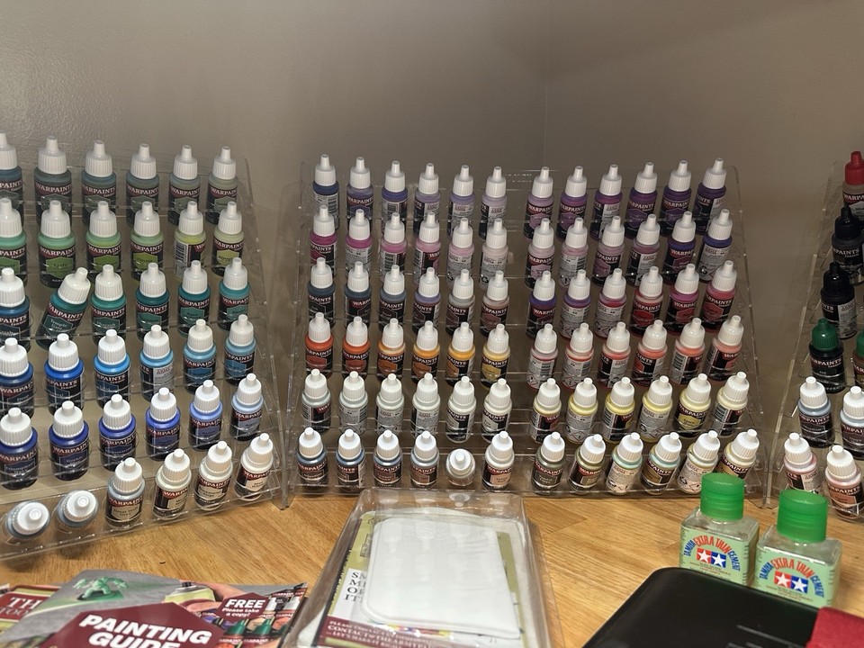 The Army Painter Warpaints Fanatic: Complete Set + extras (No Box- All ...
